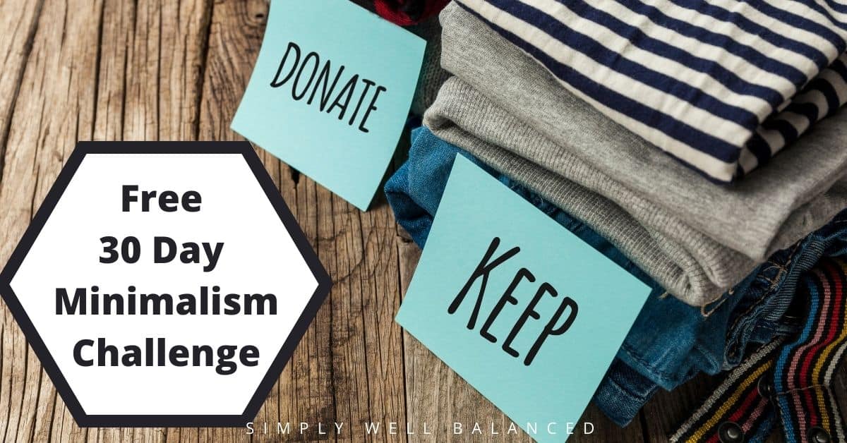 (Free Printable) 30 Day Minimalism Challenge to Simplify Your Home ...