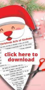 12 Days of Christmas Kindness Countdown (Free Printable) - Simply Well ...