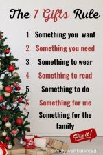 The 7 Gift Rule for Christmas Gift-Giving to Kids - Simply Well Balanced