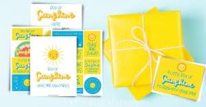 Yellow Box of Sunshine [Free Printables and Ideas] - Simply Well Balanced