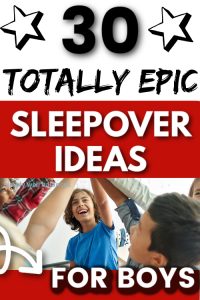 30 Fun Sleepover Ideas for Boys that will Keep Them Busy - Simply Well ...