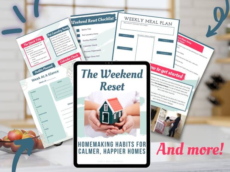 Weekly Routines to Create a Calmer, Happier Home - Simply Well Balanced