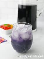 Easy Purple Halloween Punch Recipe - Simply Well Balanced