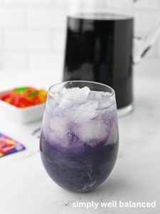 Easy Purple Halloween Punch Recipe - Simply Well Balanced